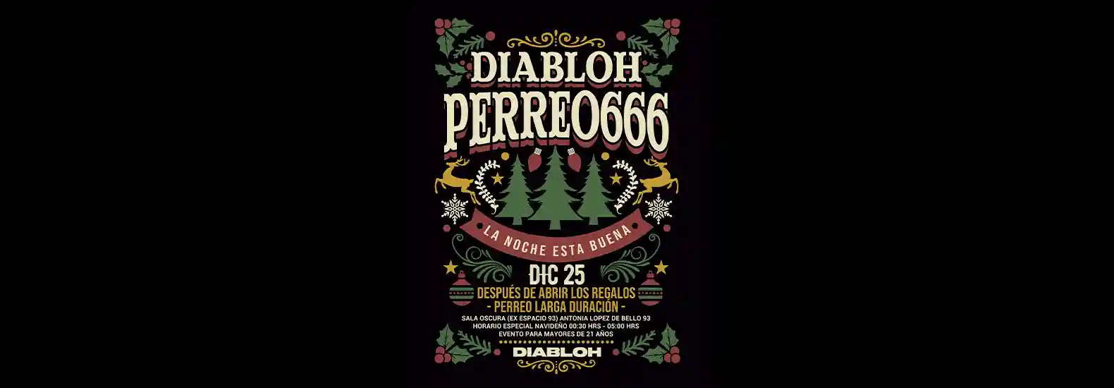 Entradas DIABLOH: LA NOCHE ESTA BUENA - EcoPass