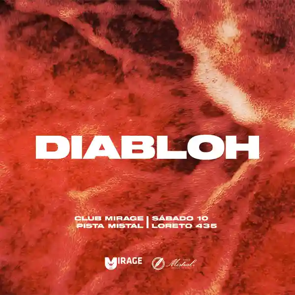 Entradas DIABLOH - CLUB MIRAGE - EcoPass