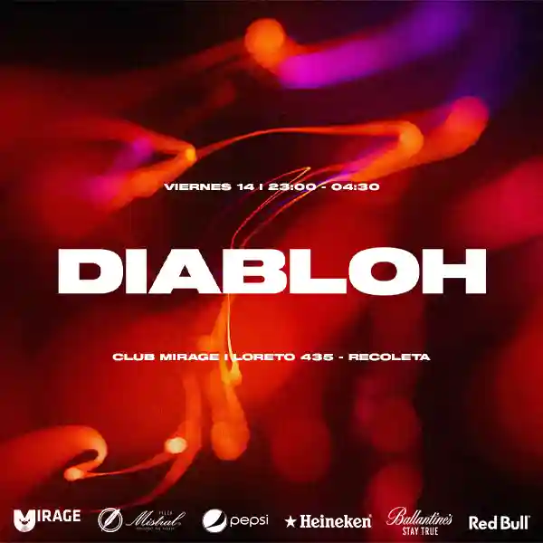 Entradas DIABLOH - CLUB MIRAGE - EcoPass