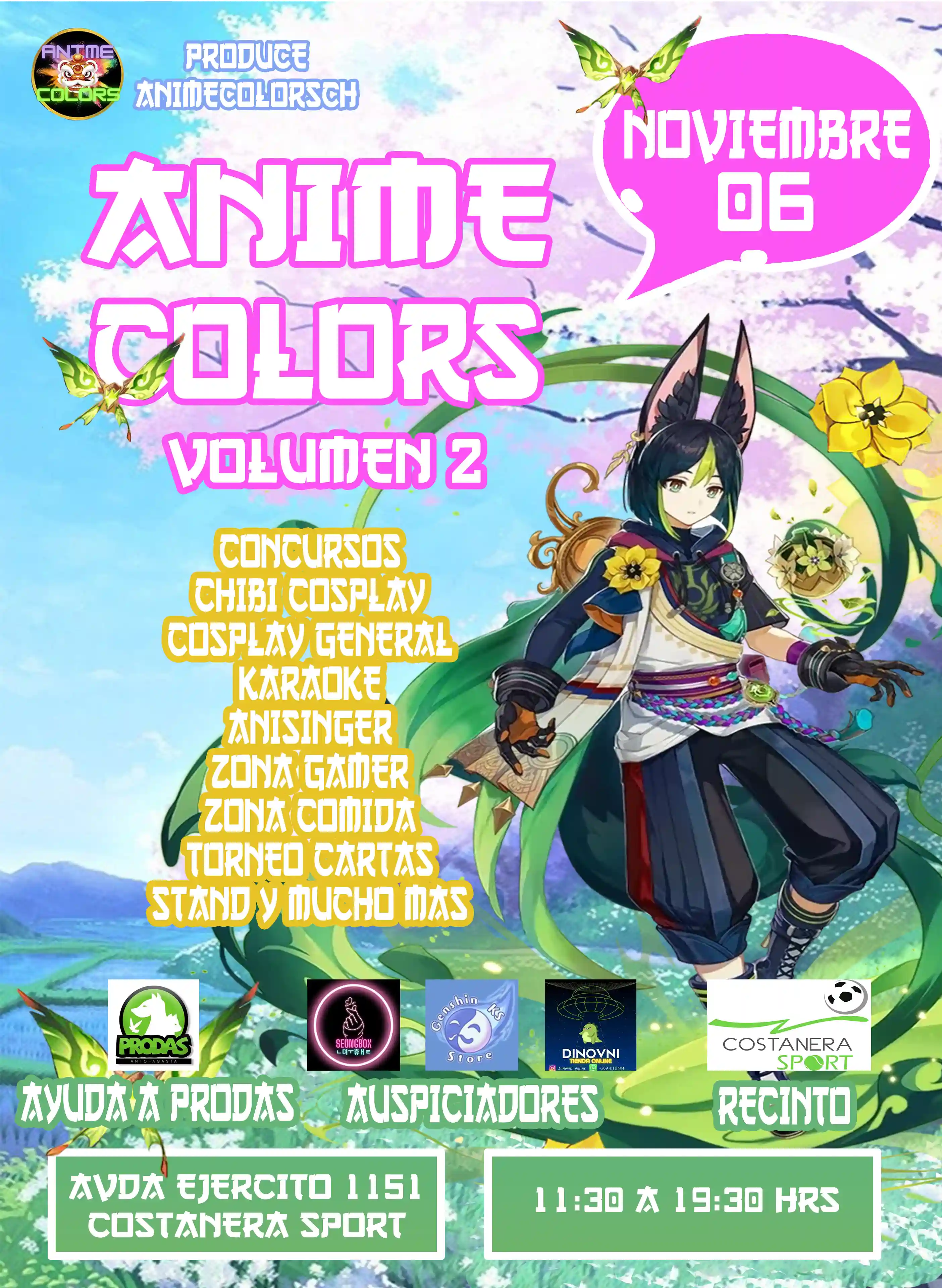 Entradas Anime colors Vol2 - EcoPass